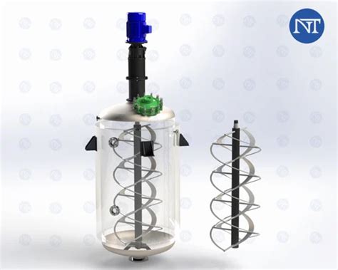 Double Helical Ribbon Agitators Capacitylitre 500 L At ₹ 170000piece In Vadgam