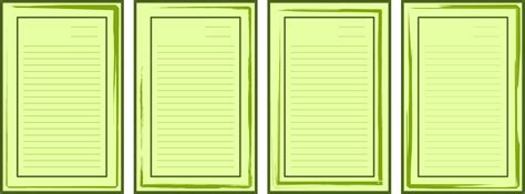 Vector Image Of A Frame For A Notebook Vector Art At Vecteezy