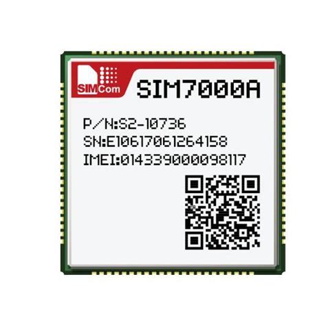 Vehicle Sensor Nb Iot Module SIM7000A Simcom New Let Cat M1 Module SIM7000e And 4G Module