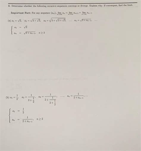 Solved Determine Whether The Following Recursive Chegg