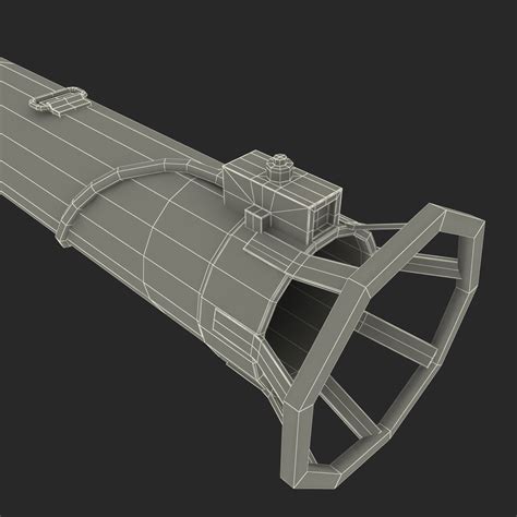Panzerschreck 54 Rocket Launcher 3d C4d