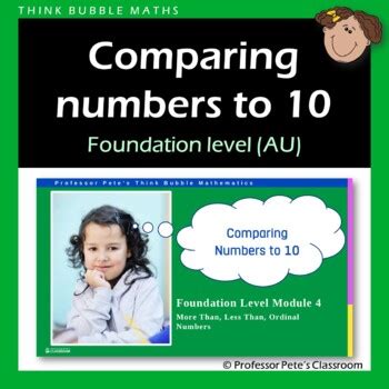 Comparing Numbers To Ten Ordinal Numbers PPT AU By ProfPete TPT