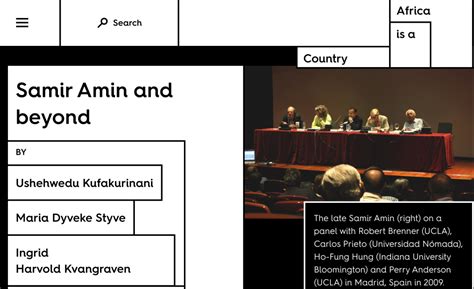 New blog post: Samir Amin and Beyond