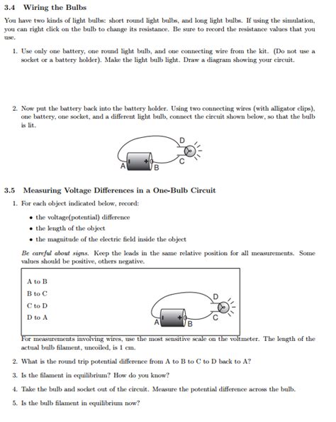 Solved Lab Measuring Voltage Differences In Circuits Chegg Com