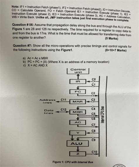 Solved Question 01 Consider A Microprocessor With Ac