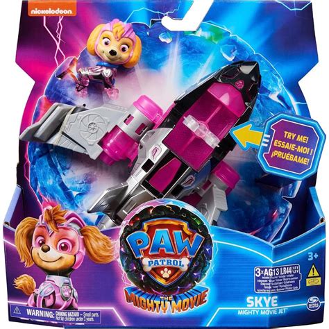Paw Patrol The Mighty Movie Airplane Toy Skye The Model Shop