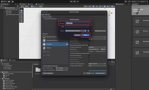 How To Setup And Run A Unity Vr Development Project On A Meta Quest 2