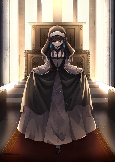 Artstation 수녀 캐릭터 디자인