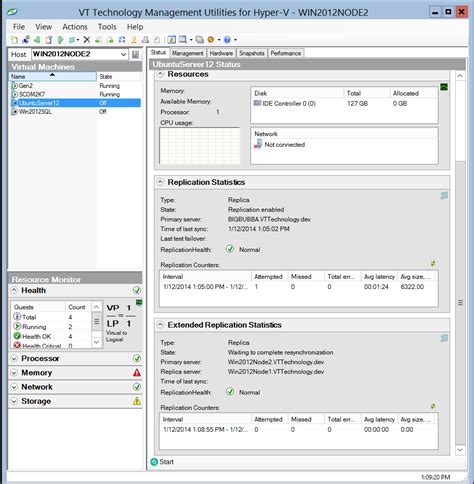 Vt Technology Blog Virtualize Your Data Center On A Budget With Free Hyper V Server And Vtutilities