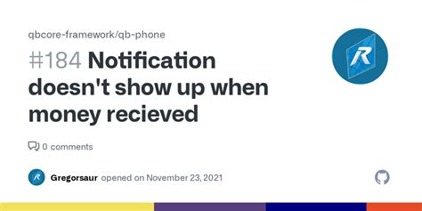 Notification Doesnt Show Up When Money Recieved · Issue 184 · Qbcore