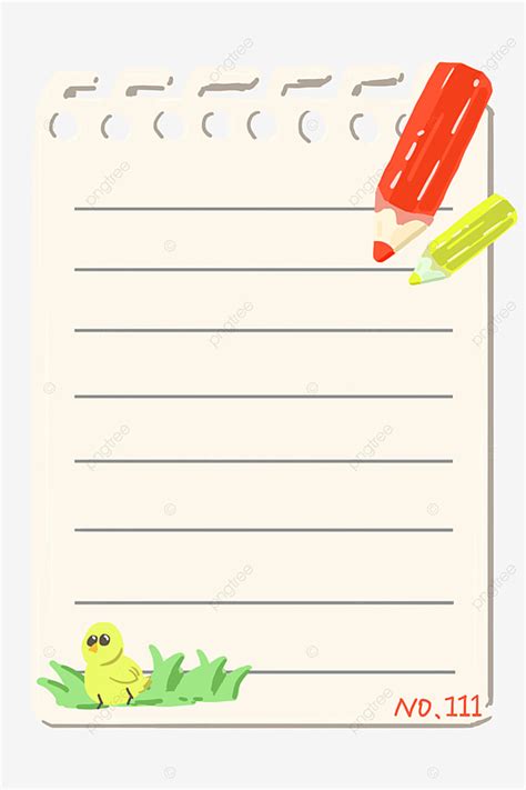 스티커 메모 용지 학습 종이 테두리 일러스트 파스텔 연필 장식 편지지 학습 종이 테두리 마커 Png 일러스트 및 Psd 이미지 무료 다운로드 Pngtree