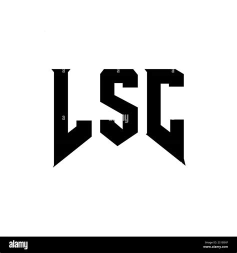 Lsc Letter Logo Design For Technology Company Lsc Logo Design Black And White Color Combination