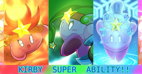 Super Ability Kirbys Return To Dream Land Kirby スーパー能力 Pixiv