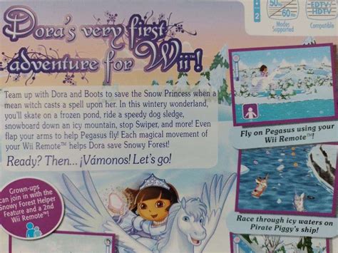 Games Wii Dora Saves The Snow Princess For Sale In Johannesburg Id