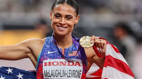Sydney Mclaughlin Levrone Breaks World Championship Record For 400m Gold Canadian Running Magazine