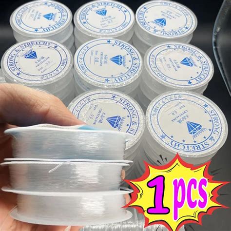 Купить Прозрачный хрустальный браслет, веревка, эластичная нить ...