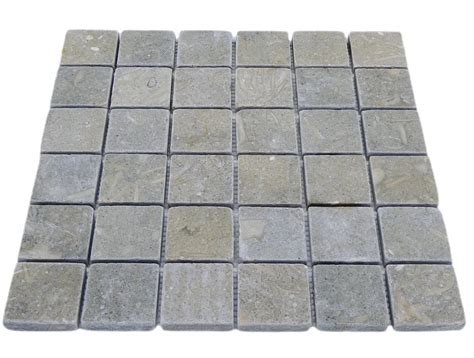 Rectangle Shape Chateau Limestone Mosaic Tiles Chateau Limestone Supplier
