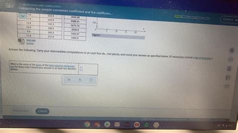 Solved And Correlation Computing The Sample Correlation