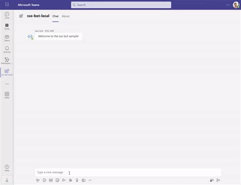 Bot App With Sso Enabled Code Samples Microsoft Learn