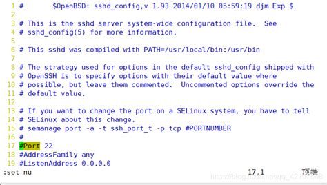 Linux 修改ssh服务的端口号linux修改ssh默认端口 Csdn博客