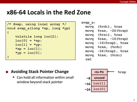 Machine Level Programming Iv X86 64 Procedures Data Ppt Download