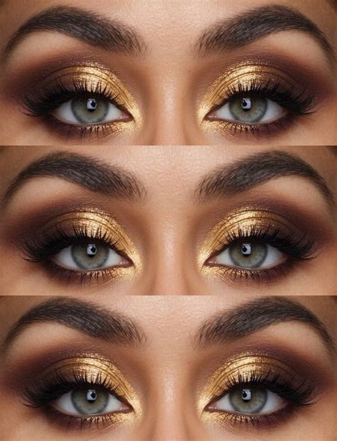20 Gold Eye Makeup Ideas Dazzling Looks To Light Up Your Eyes
