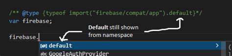 Jsdoc Type Import Would Be Overridden With Namespace Of The Same Name · Issue 48181