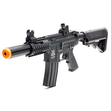 Black Ops Sr4 Cqb Aeg Rifle Electric Fully Automatic Airsoft Gun