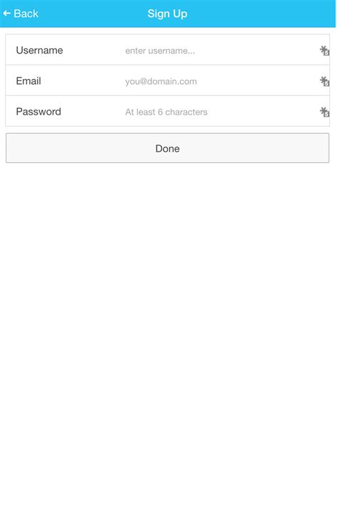 User Authentication With Ionic 1x And Parse Part 1 Email Login Josh Morony