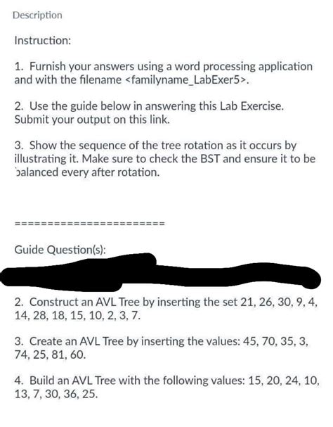 answered 2 construct an avl tree by inserting… bartleby