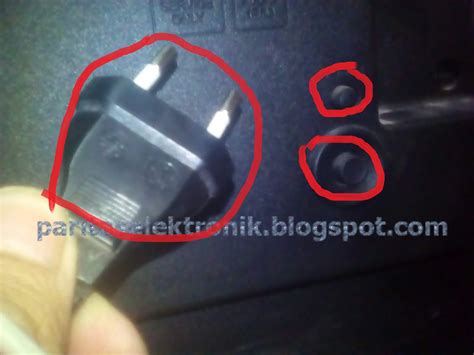 Belajar Servis Tv Led Sharp Aquos Lc Le Lampu Power Kedip Kedip