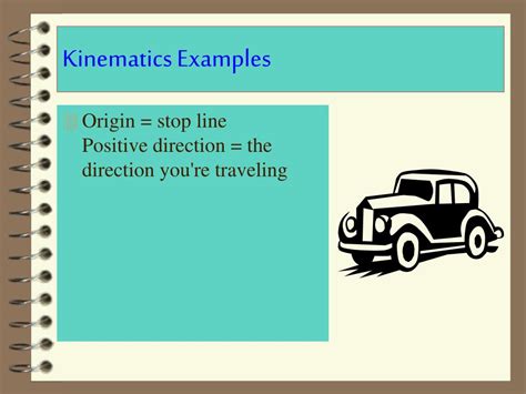 PPT Kinematics Examples PowerPoint Presentation Free Download ID