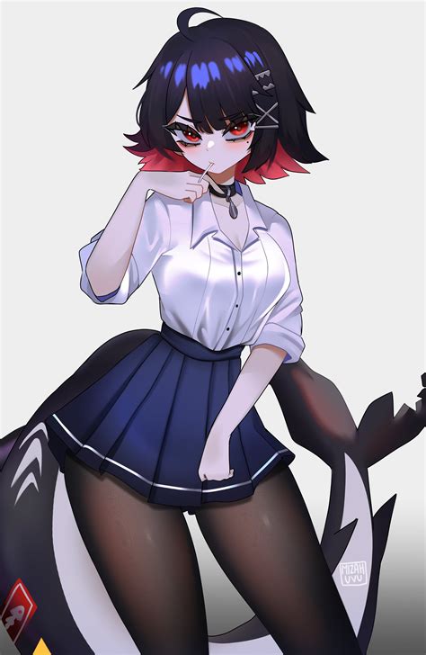 Ellen Joe Zenless Zone Zero Drawn By Mizah Mizah Danbooru