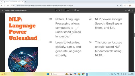 دانلود Master Nlp With Nltk In Python آموزش پردازش زبان طبیعی با ان‌ال