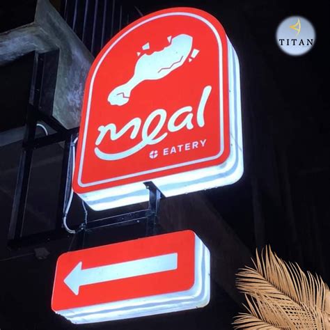 Jual Neonbox Bulat Kotak Tinggal Pasang Neon Box Akrilik Bulat 2 Sisi Diameter 50 60 70 80