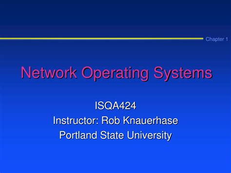 Ppt Network Operating Systems Powerpoint Presentation Free Download