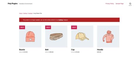 Product Redirection For Woocommerce Poly Plugins