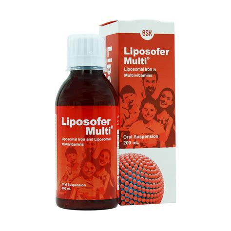 خرید و قیمت شربت لیپوزوفر مولتی بی اس کی 200 میلی لیتر