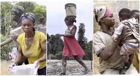 Video Yaonyesha Mama Mjamzito Akifanya Kazi Ya Mjengo Wanamitandao
