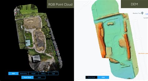 Dji Terra Firmware Update More Precise Point Clouds Generate Drone Lidar Dems And View Cross