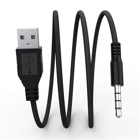 Amazon Com USB To Mm Aux Audio Cord USB Male To Mm Aux Stereo Audio Cable Adapter