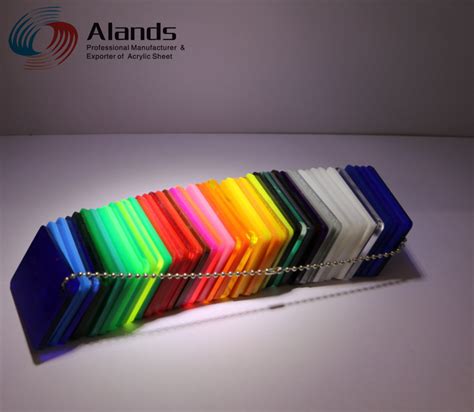 Supply Different Colors Cast Plexiglass Sheet Pmma Sheet 100 Wholesale Factory Jinan Alands