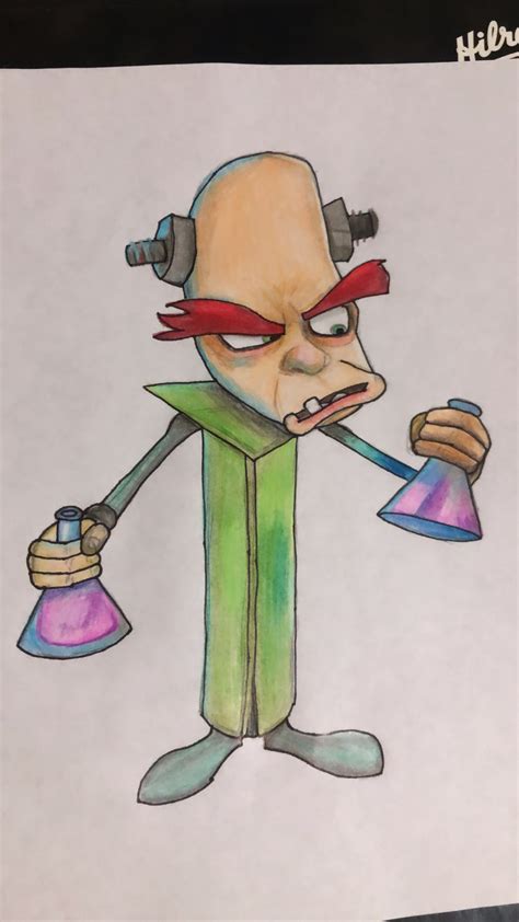 Dr Nitrus Brio N Brio Crash Bandicoot By Artfenomena On Deviantart