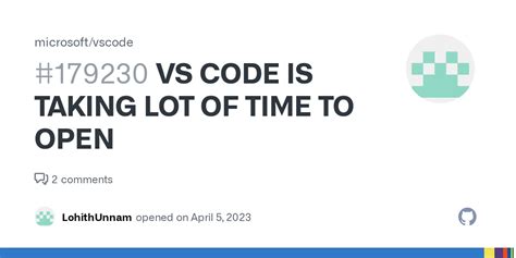 Vs Code Is Taking Lot Of Time To Open · Issue 179230 · Microsoftvscode · Github