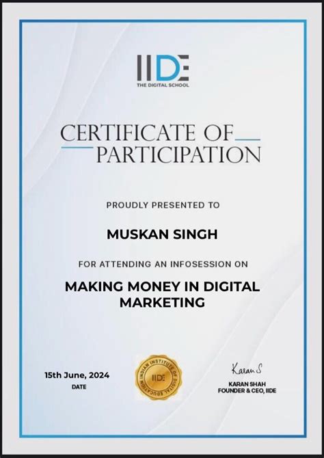 muskan singh on linkedin digitalmarketing masterclass careergrowth iide certification…