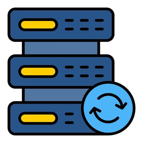 Premium Vector Server Backup Icon
