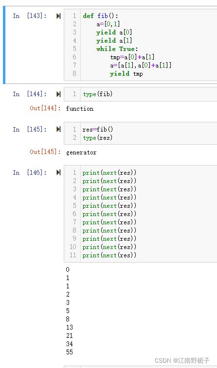 Python 生成器 Generator 和 Yield 关键字python Generator Yield Csdn博客