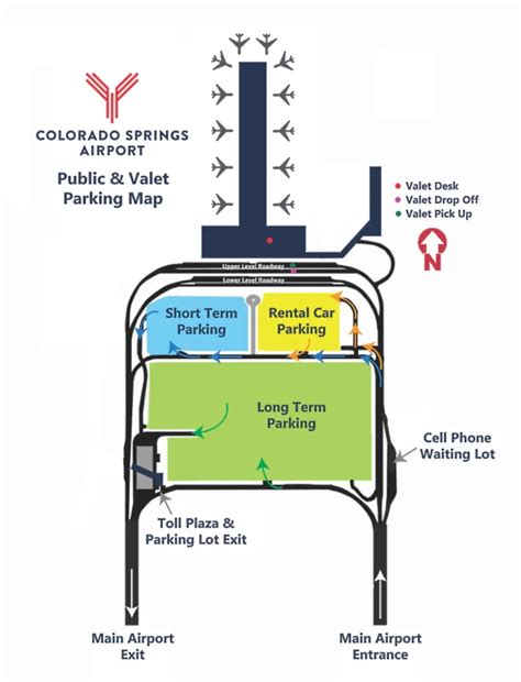 Colorado Airports Map Colorado Springs Airport Cos Flights