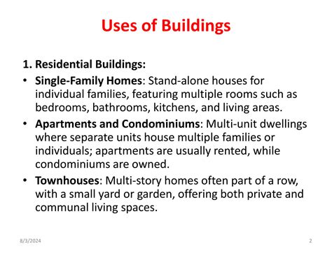 Solution Definition Of Building And Its Uses Studypool