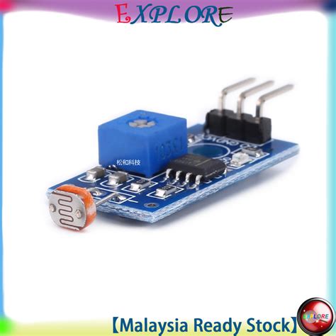 【malaysia Ready Stock】lm393 3pin Optical Sensitive Sensor Module Light